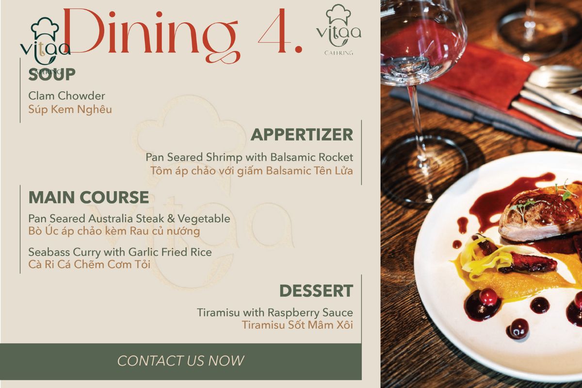 FINE DINING - Vitaa Catering